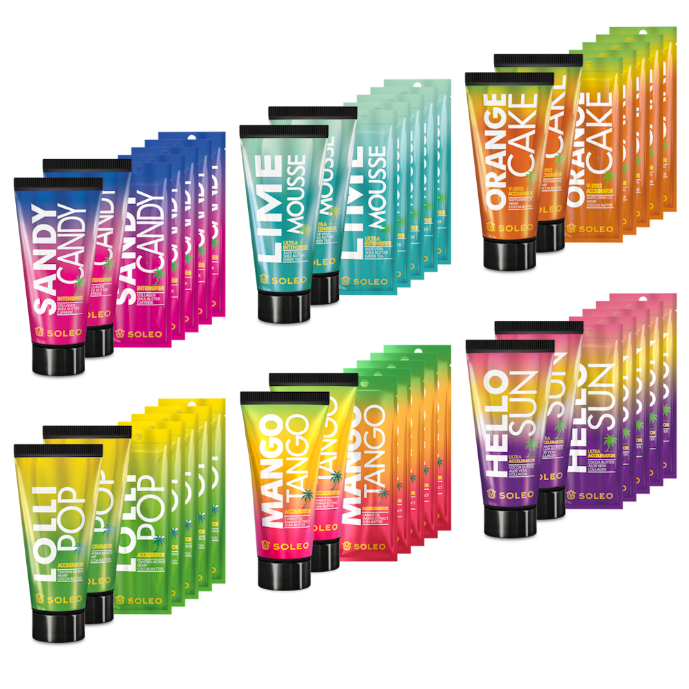 Soleo Basic Line Accelerator Package Deal – Helionova Sunbeds