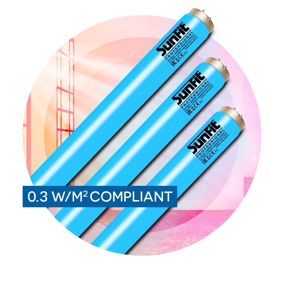 25w UV3 Spaghetti Sunfit E-Tronic Lamps (51cm) – Helionova Sunbeds