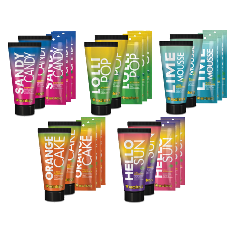 Soleo Basic Line Accelerator Package Deal – Helionova Sunbeds